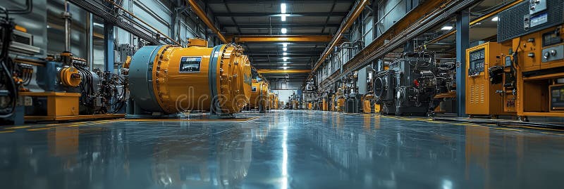 Complex Industrial Systems with Robust Design Stock Illustration ...