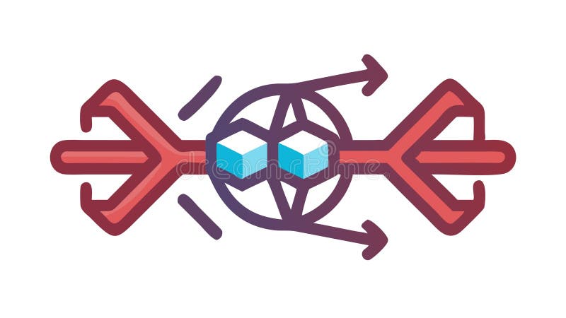 Complex Interconnected Network for Integrated Systems, Vector Design Generative AI Stock Vector ...