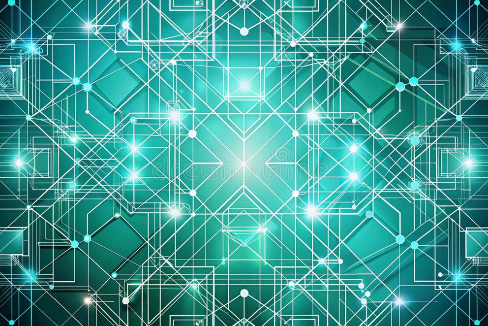 Complex Interplay Thin Lines Backdrop. Endless Abstract White Lines and ...