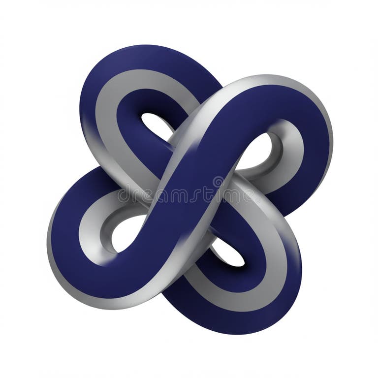Continuous Infinity Like Shape Stock Illustrations – 211 Continuous ...
