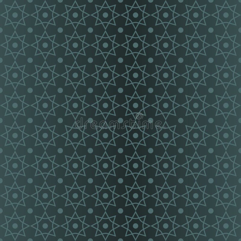 A Complex and Intricate Geometric Pattern Set Against a Striking Dark ...