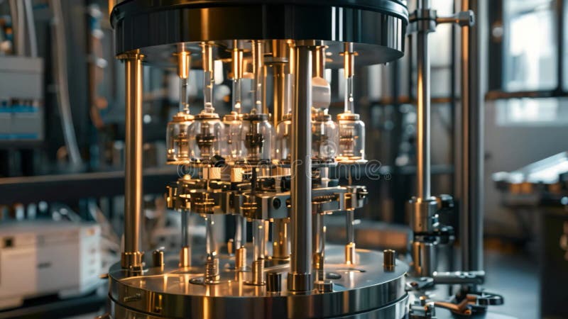 A Complex Machine Operating Efficiently within the Interior of a ...