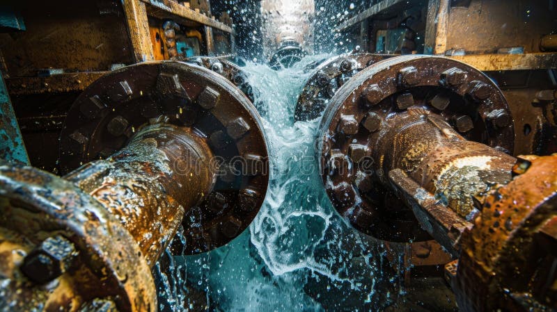 The Complex Machinery of a Submersible Pump in Action a Testament To ...