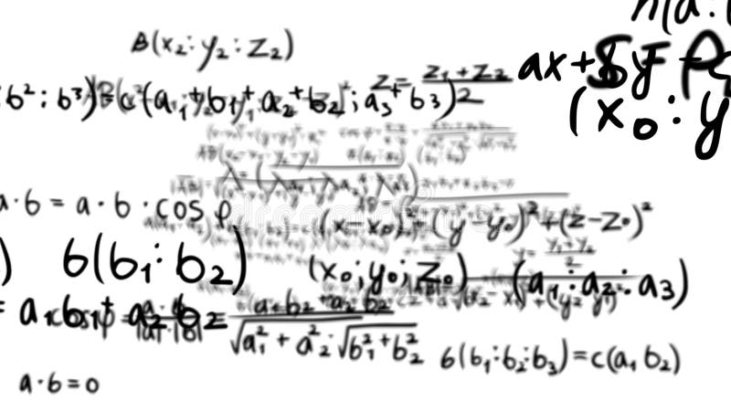 Complex Mathematical Calculations Stock Video - Video of education ...