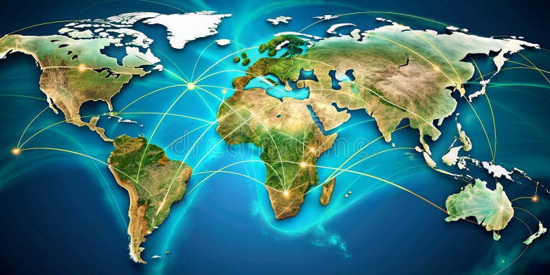 The Complex Mayan System of Trade Routes and Communication Creative AI ...