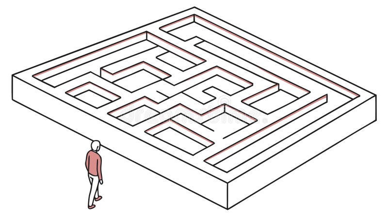 Complex Maze Puzzle Stock Illustrations – 9,524 Complex Maze Puzzle ...