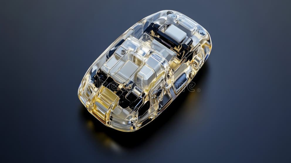 A Complex Mechanical Device S Internal Mechanics are Exposed through a ...