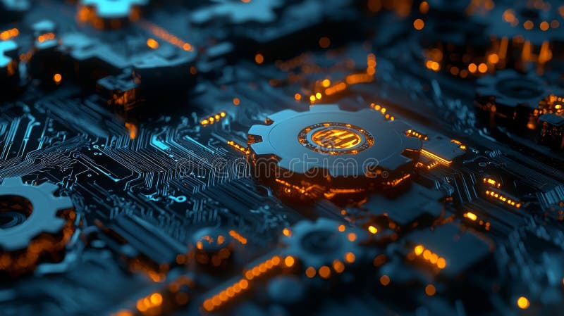 The Complex Mechanics Behind Digital Information Processing Symbolized ...