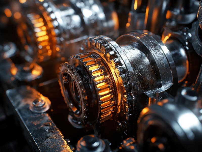 Complex Metallic Mechanism Precision Engineering Artistry of Mechanical ...