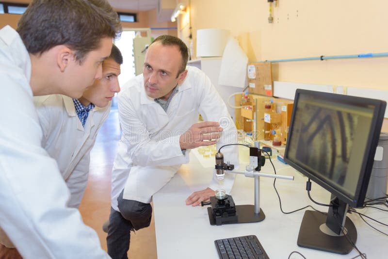 Complex and modern study stock image. Image of scientist - 292891267