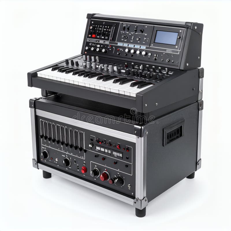 Complex Modular Synthesizer Setup Stock Illustrations – 8 Complex Modular Synthesizer Setup ...