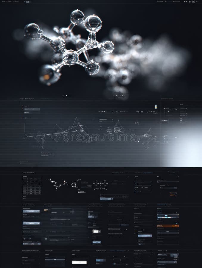 Molecular Data Visualizations Stock Photos - Free & Royalty-Free Stock ...