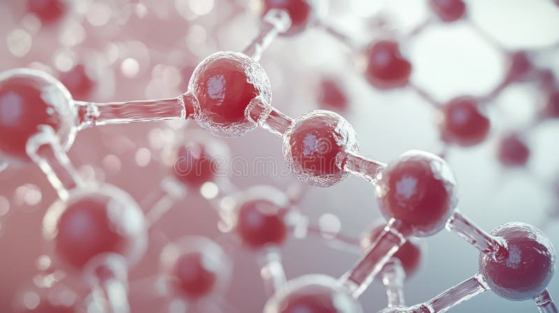 Complex Molecular Structure Featuring Multiple Interconnected Molecules ...