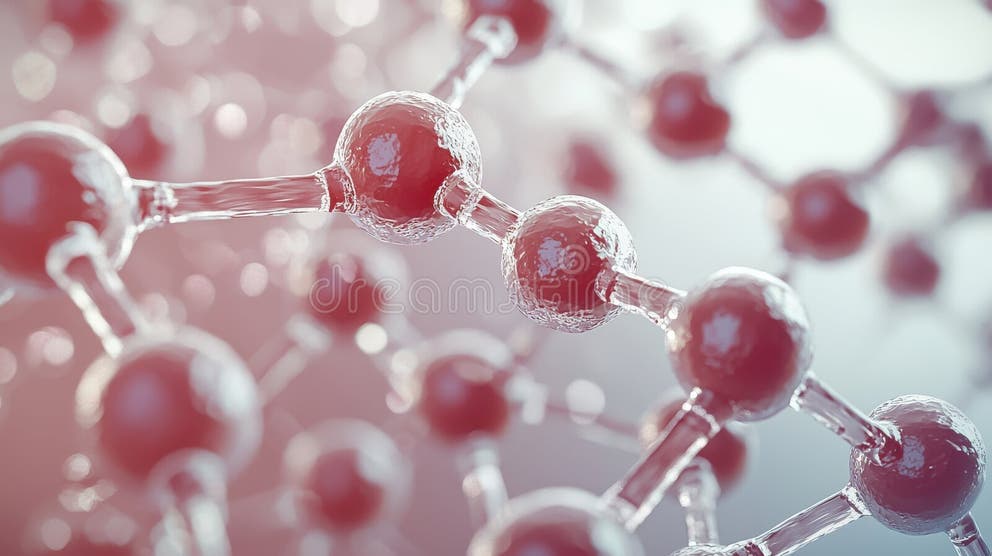 Complex Molecular Structure Featuring Multiple Interconnected Molecules ...