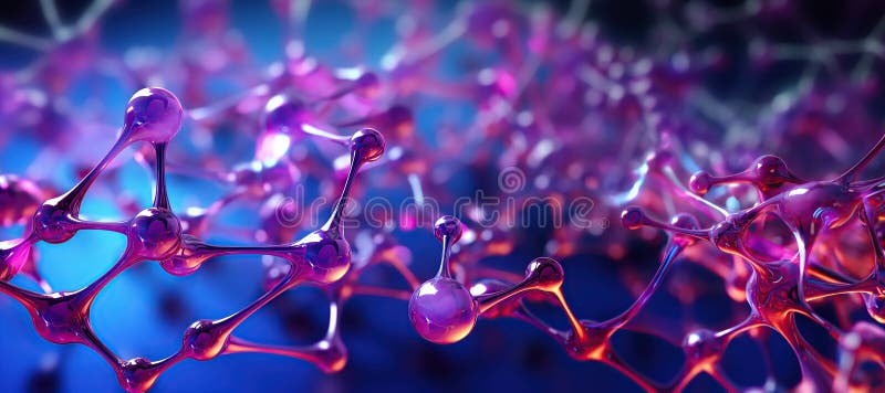 Complex Molecular Structure of Dna Double Helix, with Additional ...