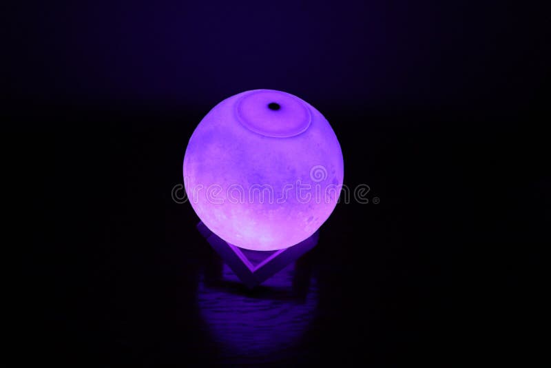 Complex Moon Lamp that Has Different Colors Concepts.this Lamp Also Has ...
