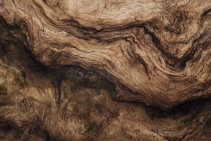 Complex Natural Patterns and Textures of the Wooden Surface Stock Photo ...