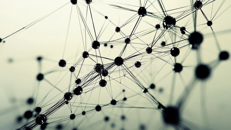 Connections and Interactions in a Complex Network Illustrating Modern ...