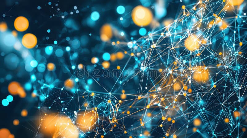 A Complex Network of Connected Lines Illustrating the Business Concepts ...