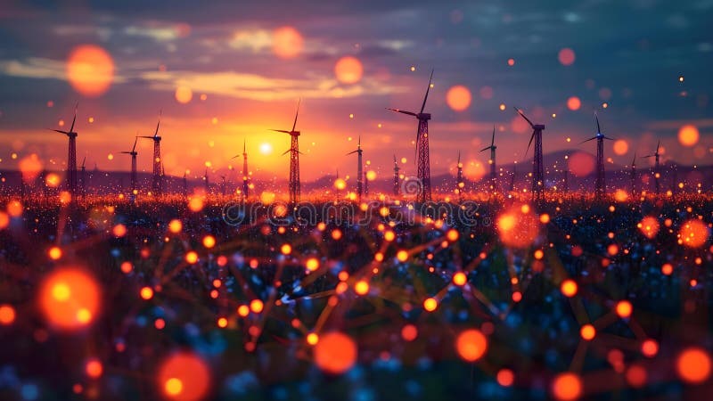 Complex Network of Energy Nodes Demonstrating Efficient Communication ...