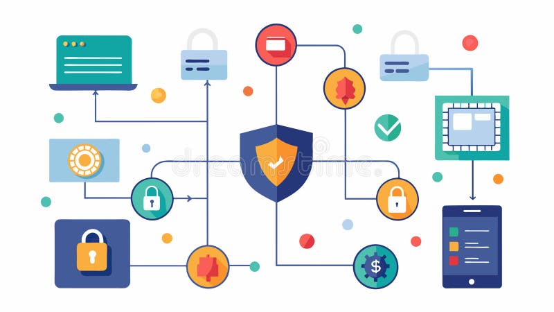 A Complex Network of Firewalls Encryption Protocols and Access Controls that Forms a Secure Data ...