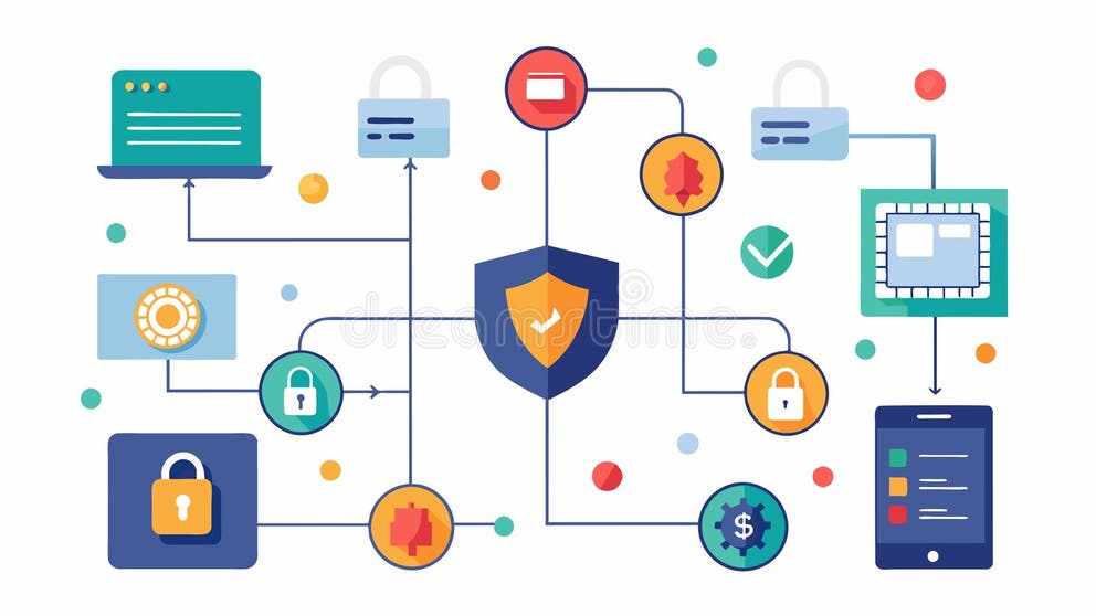 A Complex Network of Firewalls Encryption Protocols and Access Controls that Forms a Secure Data ...