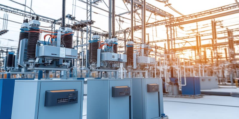 Complex Network of High Voltage Equipment Distributing Electricity in ...