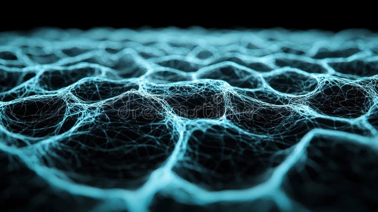 A Complex Network of Interconnected Lines and Nodes, Creating a Sense ...