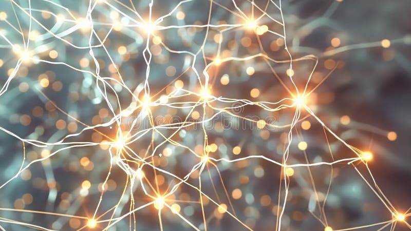 Neurons Transmitting Electrical Signals Stock Footage - Video of neural, human: 117716134