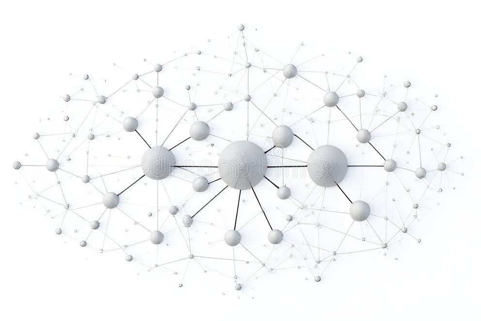 Complex Network of Interconnected Nodes Forming a Decentralized ...