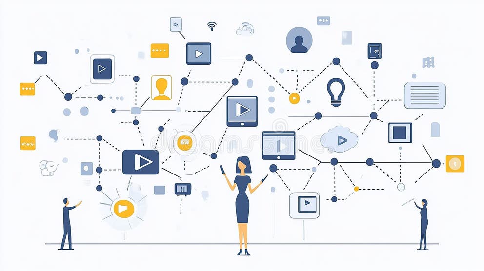 A Complex Network of Interconnected Video Content, Social Interaction ...