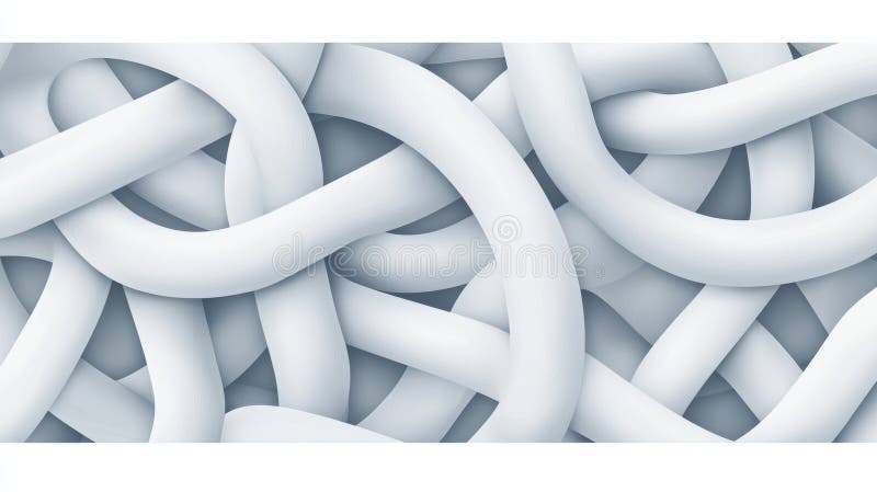 A Complex Network of Interconnected White Lines Forming a Web-like ...