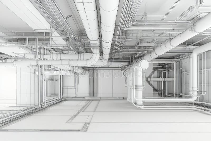 Wireframe Pipes Stock Illustrations – 586 Wireframe Pipes Stock ...