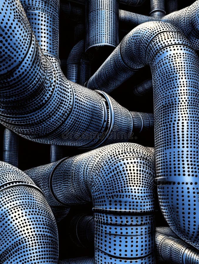 Complex Network of Textured Metallic Pipes in an Industrial Setting ...