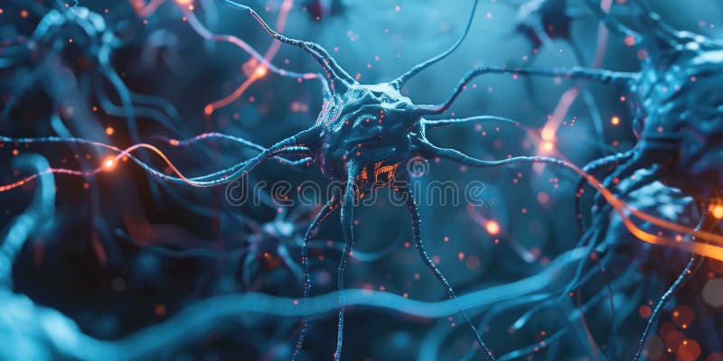 Neuroscientist S Brain in Flux Stock Image - Image of neurology, brain ...