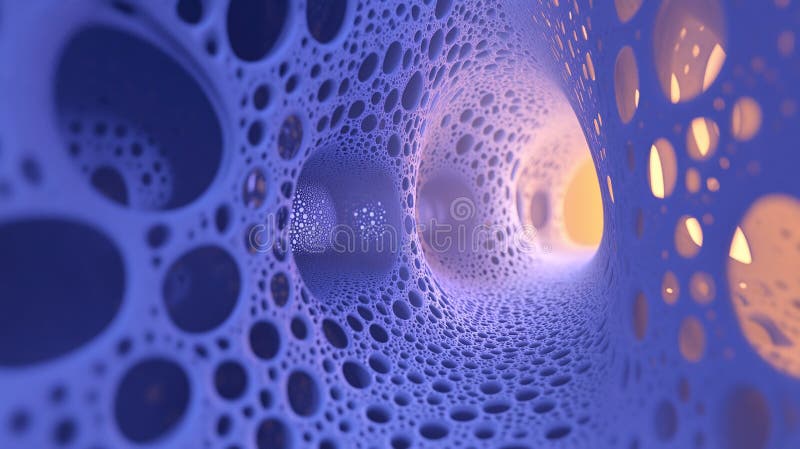 Complex Number Visualization Creating Fractal Patterns In Multiple Dimensions Stock Illustration