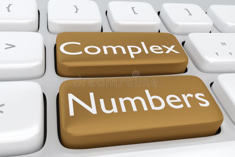 Complex Numbers concept stock illustration. Illustration of drawing ...