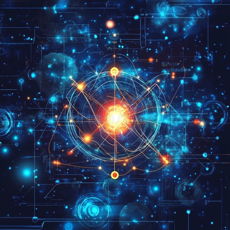 Complex Patterns of Atomic Structures with Luminous Energy and Colorful ...