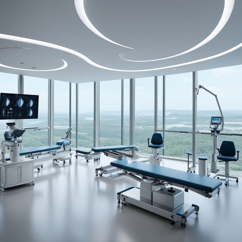 Complex Process of Physical Rehabilitation Stock Illustration ...