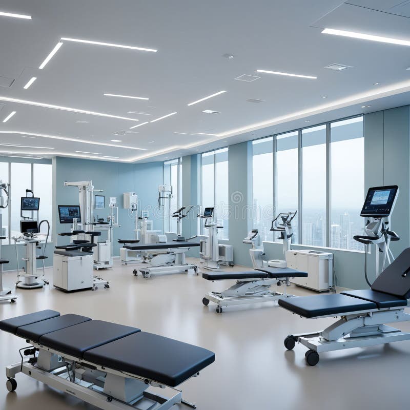 Complex Process of Physical Rehabilitation Stock Illustration ...