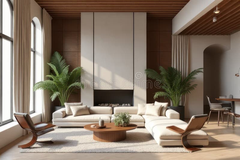 Complex Room Components Exploration Stock Illustration - Illustration ...