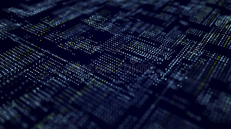 Abstract Digital Background Science Technology Networks Big Data Link ...