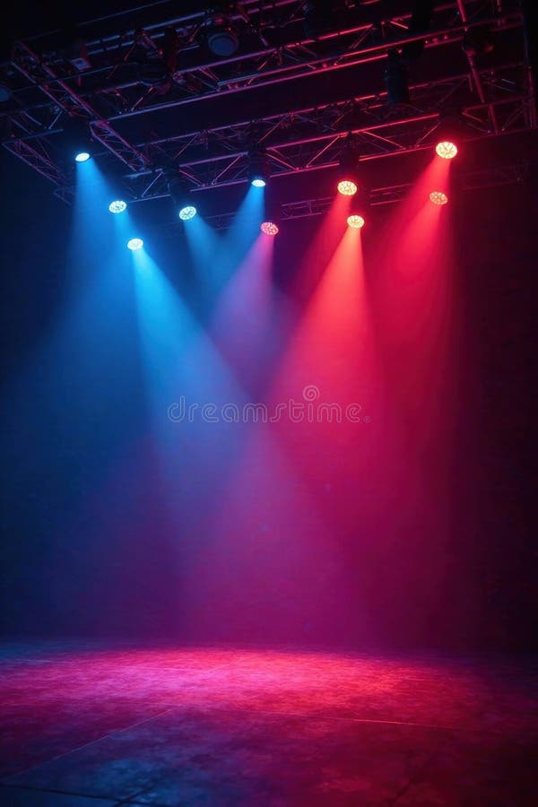 Complex Stage Lighting Grid, Heavy Duty Truss System, Design, Assembly ...