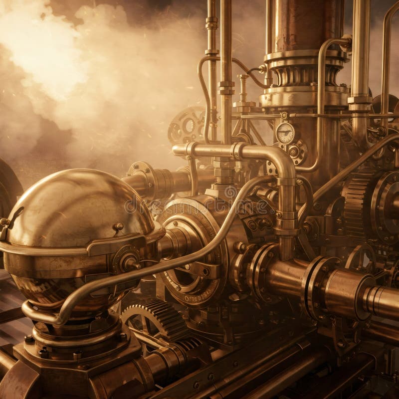 Steampunk Engine Turn