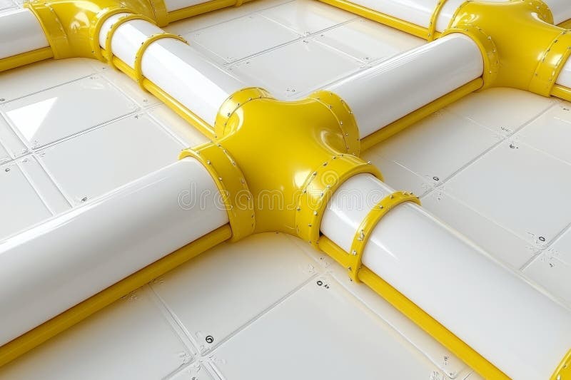 Complex Structured Yellow and White Data Conduits in a Network Junction ...