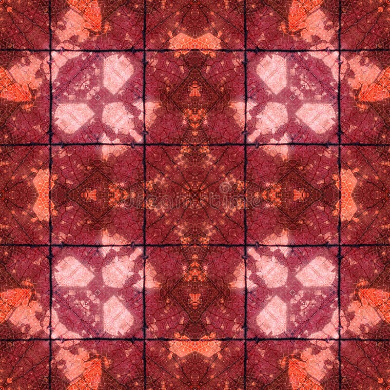 Complex Symmetrical Seamless Pattern Stock Image - Image of seamless ...