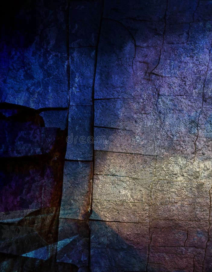 Complex Texture of the Painted Surface Stock Image - Image of green ...