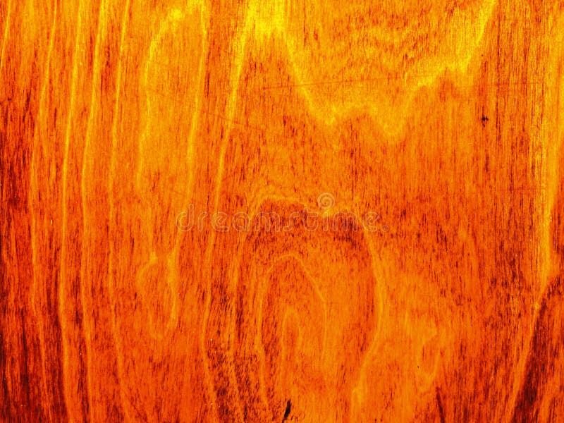 A Complex Texture of Wood with a Bright Fiery Color. Closeup Stock ...