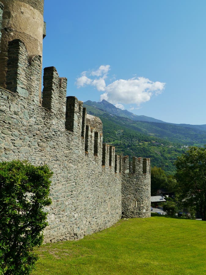 The Complex of the Venis Castle Stock Image - Image of italian, crow ...