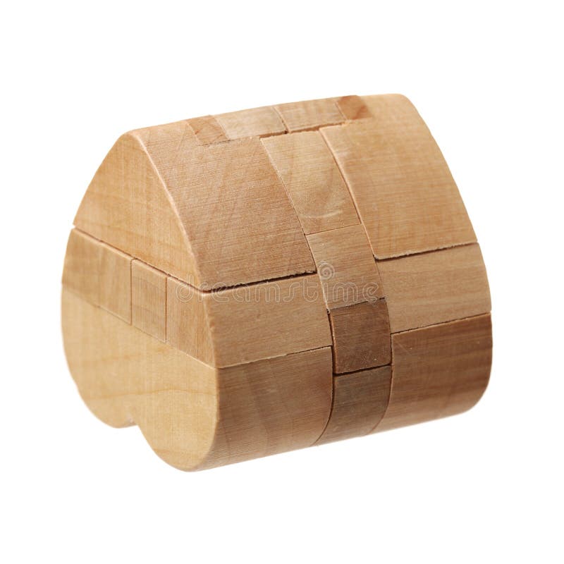 Complex Wooden Puzzle stock image. Image of people, puzzle - 129182527